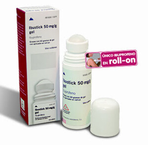 Ibustick, ibuprofeno tópico que se aplica con roll-on